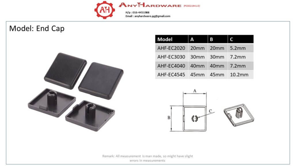 End cap – Any Hardware